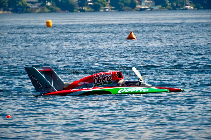 Seafair Sunday Hydro Races editorial image. Image of unlimited - 6000095