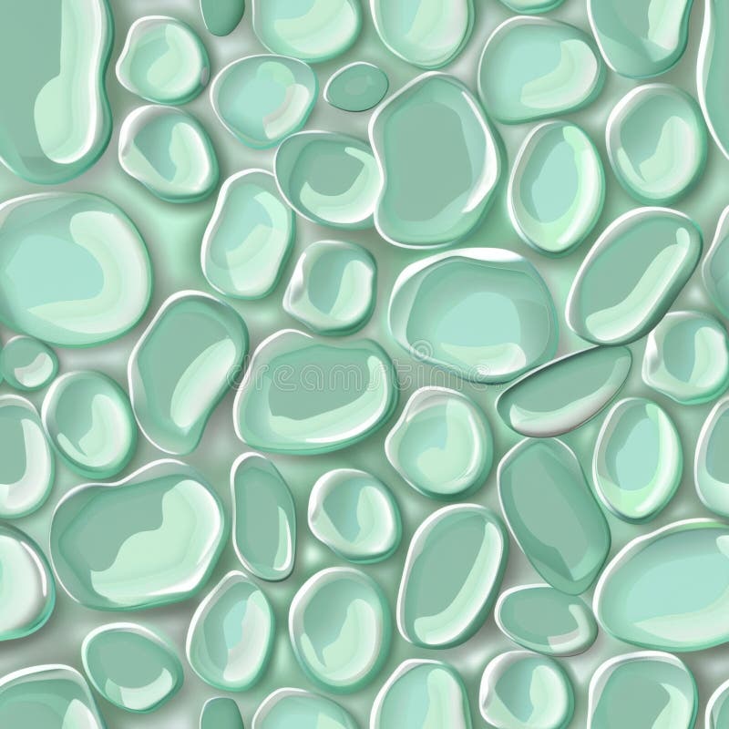 Seafoam Green Pebble Abstract Background Texture Stock Photo - Image of ...