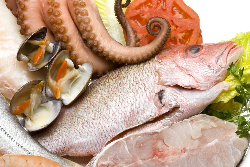 Seafood stock image. Image of meat, fish, meal, appetizing - 2012191