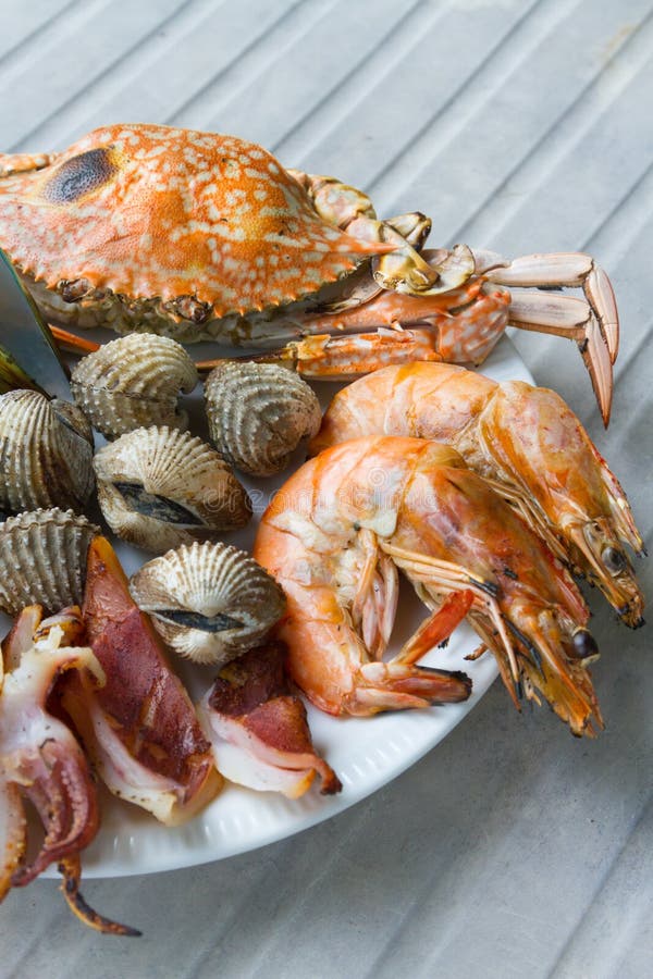 Seafood stock photo. Image of shrimps, eatable, squid - 36543900