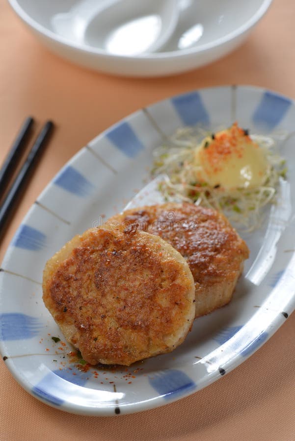 Seafood cake stock image. Image of radish, dessert, seafood - 76073415