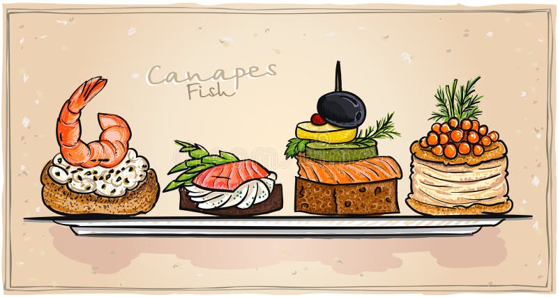 Canape Set Stock Illustrations – 805 Canape Set Stock Illustrations ...