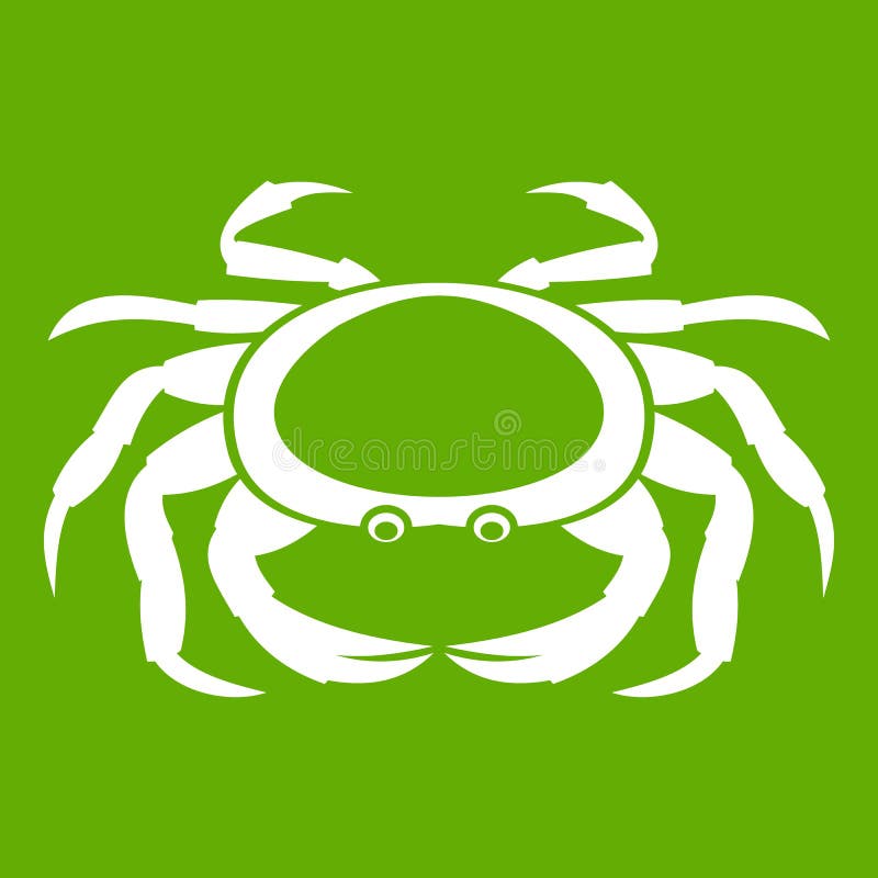 Crab icon, outline style stock vector. Illustration of black - 83658394