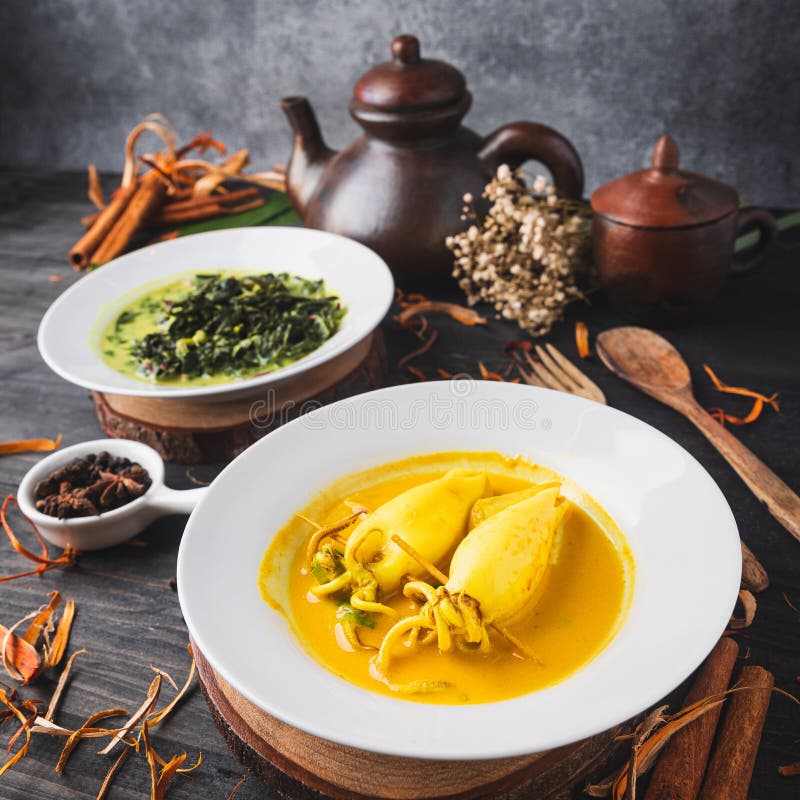 Seafood cumi cumi stock image. Image of vegetable, meat - 224545465