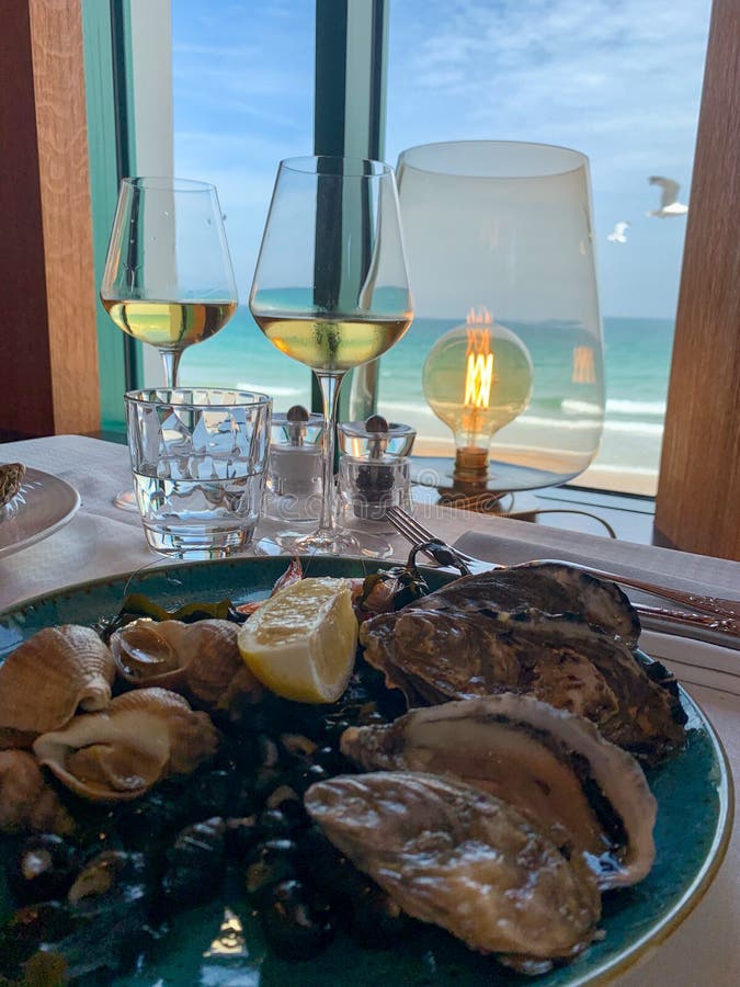 Seafood stock photo. Image of fresh, seaside, restaurant - 204432806