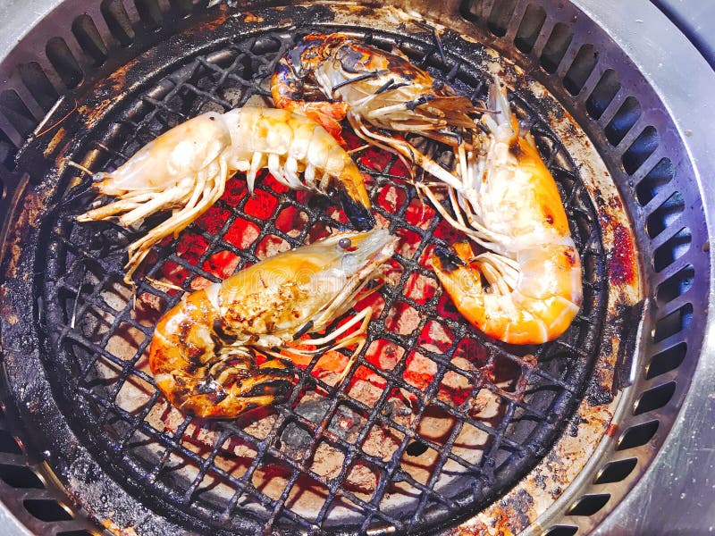 Seafood grill stock photo. Image of grill, eating, fish - 95185834