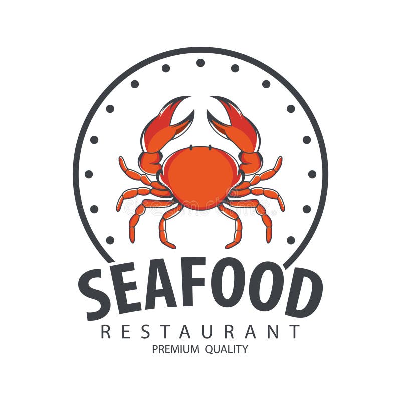 Seafood logo design stock vector. Illustration of lobster - 94678741