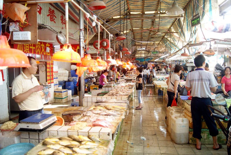 Seafood market editorial photo. Image of shenzhen, seafood - 20407521