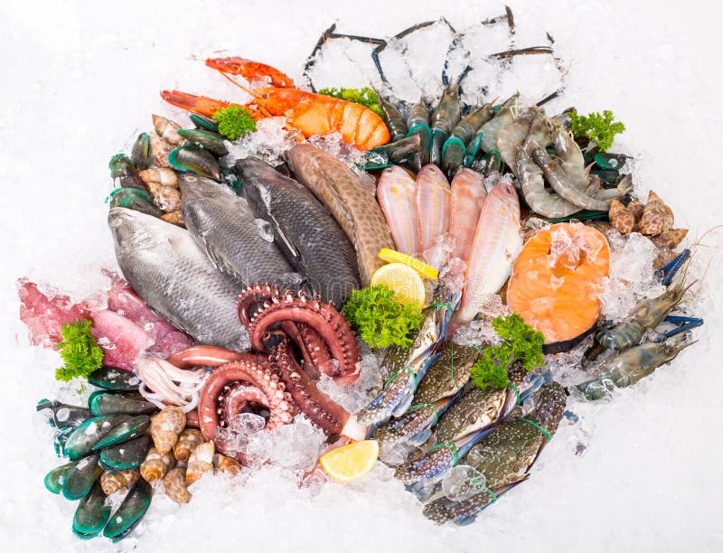 125 Sea Prawn Seafood Raw Material Stock Photos - Free & Royalty-Free ...