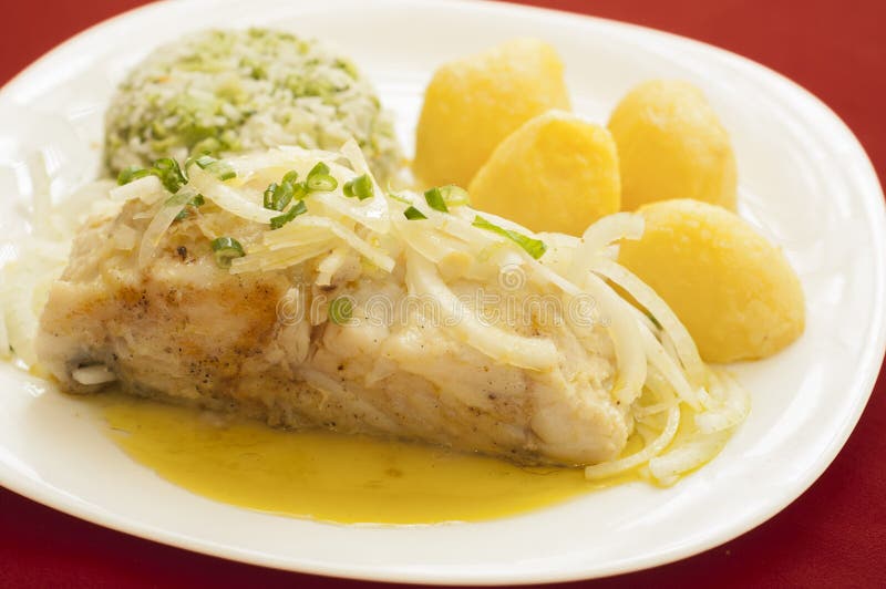 Seafood menu cod fish stock image. Image of white, healthy - 64571223