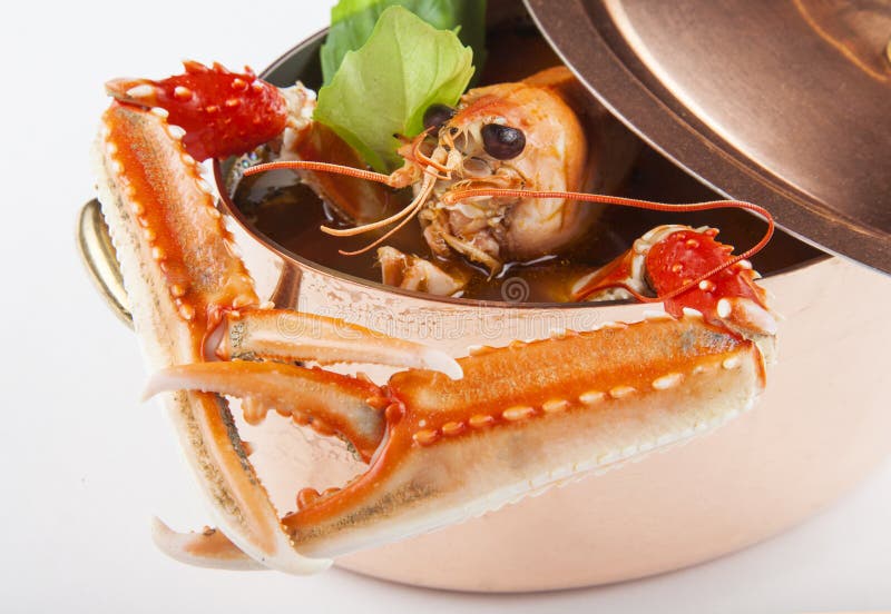 Seafood. Prepared Shellfish Stock Image - Image of dish, boiled: 50551883