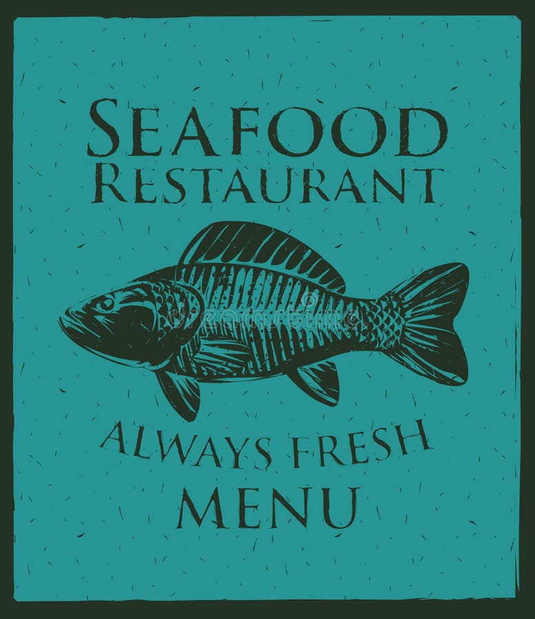 Seafood Restaurant Sign Picture. Image: 87962609