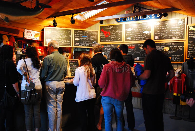 Crowded Restaurant Interior Editorial Stock Image - Image of gourmet ...
