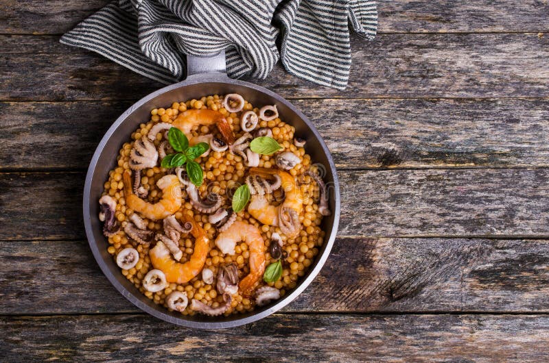 Seafood with shallow paste stock photo. Image of cooked - 103661666