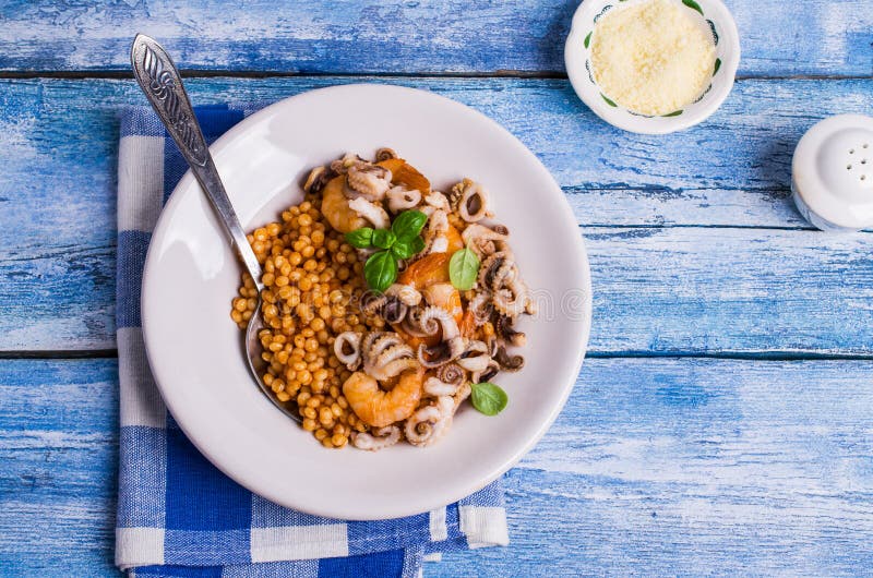 Seafood with shallow paste stock image. Image of israel - 103658815