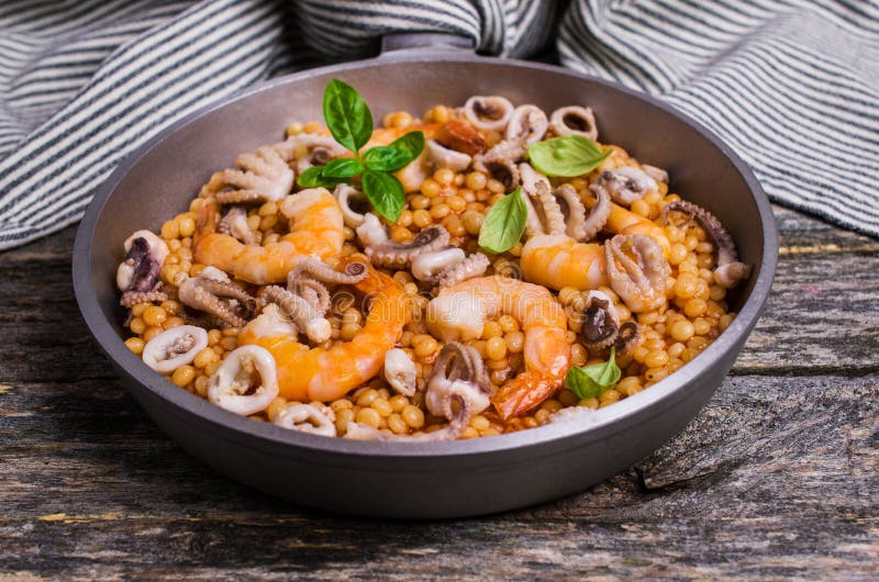 Seafood with shallow paste stock photo. Image of marine - 103659012