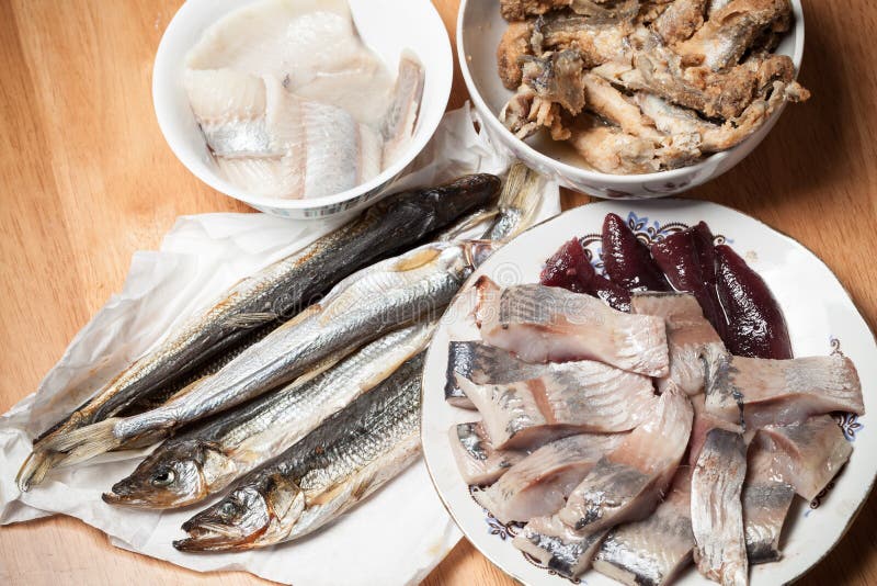 Fried fish with vegetables stock image. Image of lunch - 25771857