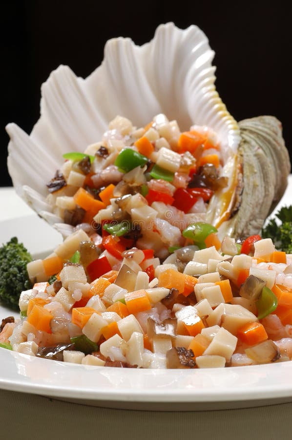 Seafood whelk stock image. Image of carrot, breakfast - 18856733