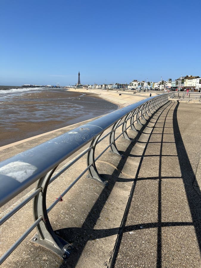 Seafront at Blackpool 2023 editorial stock image. Image of travel ...