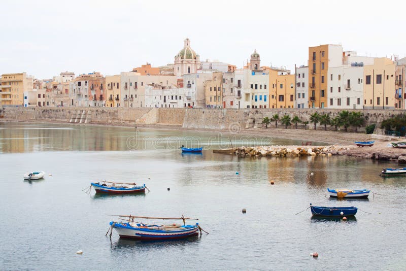 Seafront city overcast stock image. Image of gray, scenic - 37881907