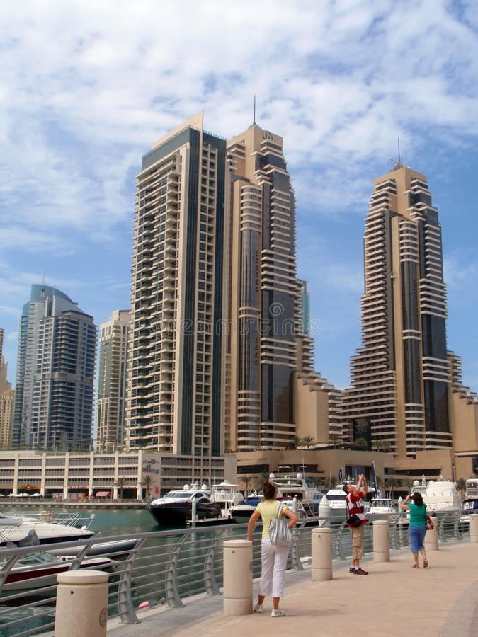 Emaar Tower and Others Tallest Skyscraper in Dubai Editorial Image ...