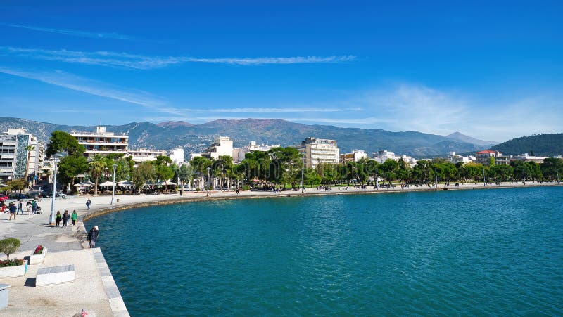 Volos is the Most Beautiful City in Greece Editorial Stock Photo ...