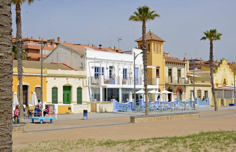Seafront at Valencia, Spain Editorial Stock Photo - Image of valencia ...