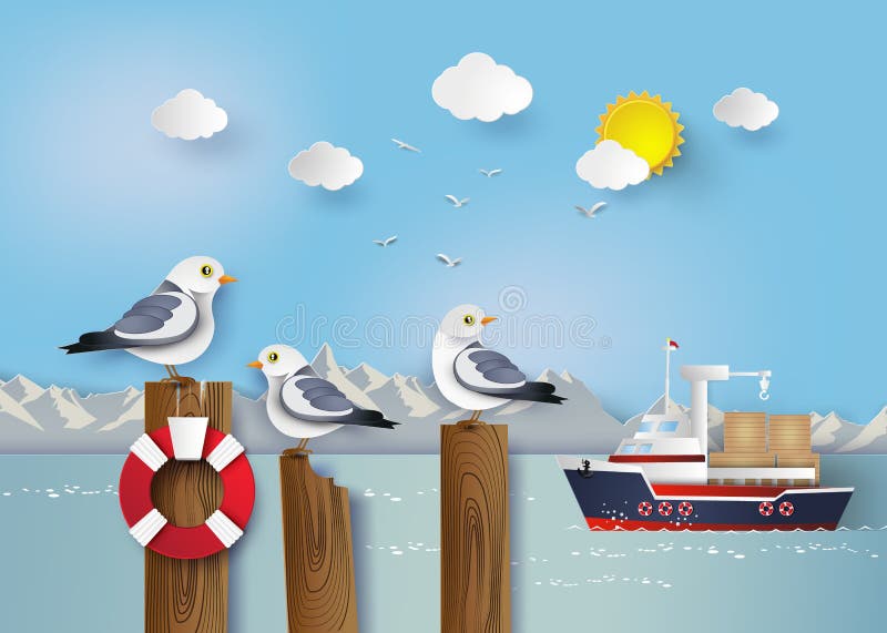 Seagull Stock Illustrations – 14,381 Seagull Stock Illustrations ...