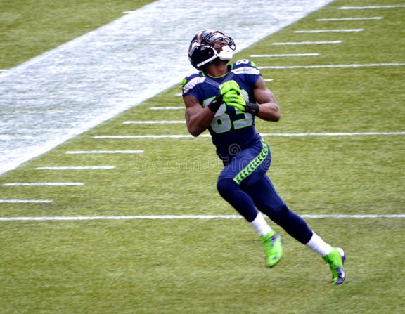 Seahawk Wide Receiver Ricardo Lockette Editorial Photography - Image of ...