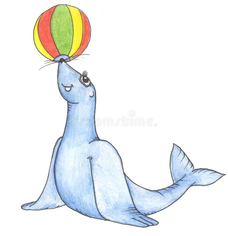 Seal Ball Clip Art Stock Illustrations – 227 Seal Ball Clip Art Stock ...