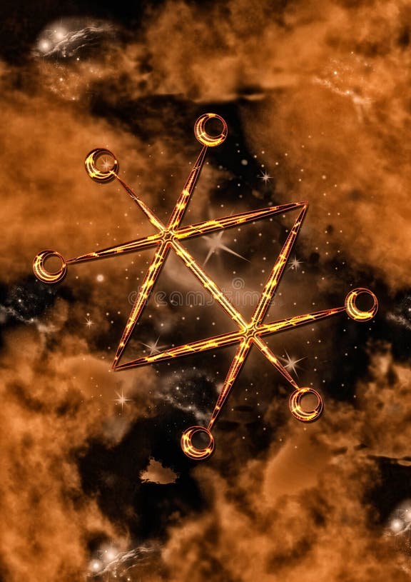 Seal of Azazel stock illustration. Illustration of azazel - 68169197