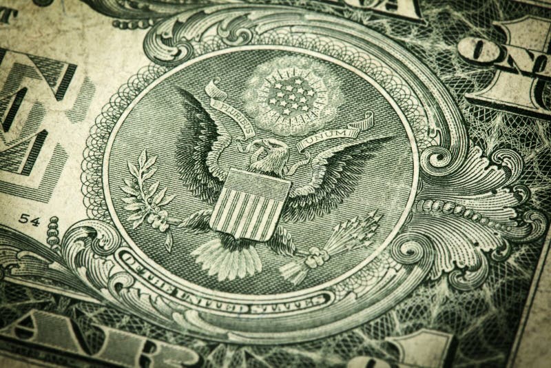 Dollar Bill Eagle Banner