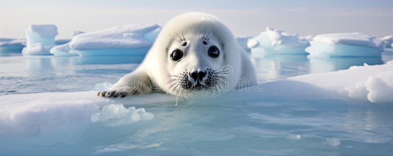 Seal Animal Body Water Daytime Stock Illustrations – 8 Seal Animal Body ...