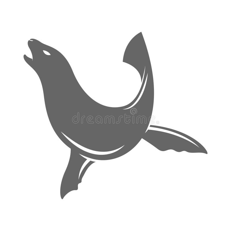 Seal icon logo design stock vector. Illustration of logo - 271300762