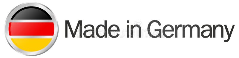 Seal of Quality MADE in GERMANY Stock Vector - Illustration of export ...