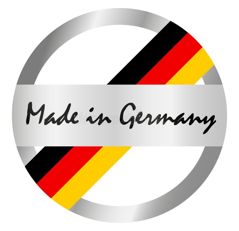 Seal of Quality Made in Germany Stock Vector - Illustration of plaque ...