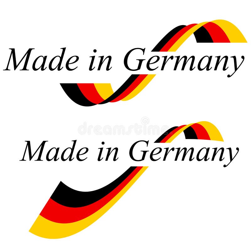 Seal of Quality Made in Germany Stock Vector - Illustration of german ...