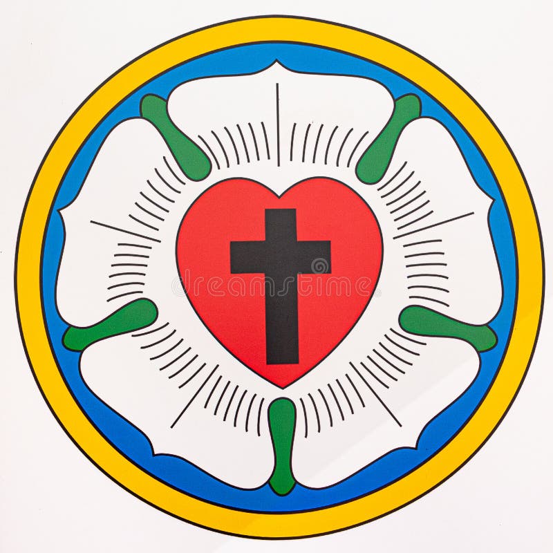 The Seal of the Reformer Martin Luther from 1520 Editorial Stock Photo ...