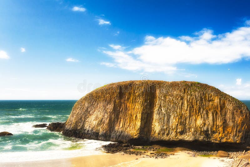 Seal Rock on Oregon Coast stock photo. Image of oregon - 101726106