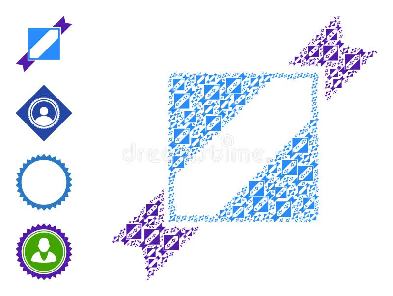 Seal Stamp Template Fractal Collage of Self Icons Stock Vector ... Seal Stamp Template Fractal Collage of Self Icons Stock Vector ...