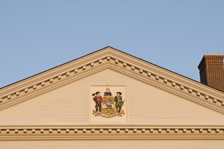 Seal of the State of Delaware Editorial Photography - Image of ...