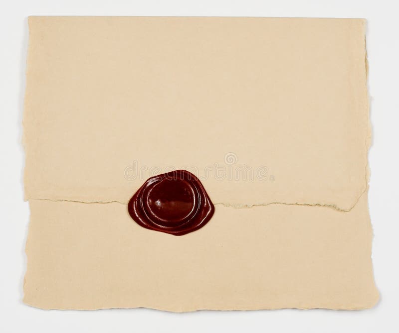 Sealed envelope stock image. Image of insignia, post, mail - 3606291