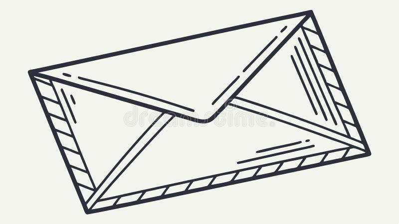 Sealed Envelope, Symbolizing Communication and Mail, Vector Design ...