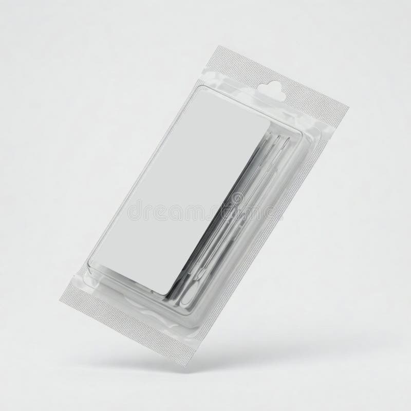 A Sealed Pack of Suture Needles Stock Photo - Illustration of brand ...