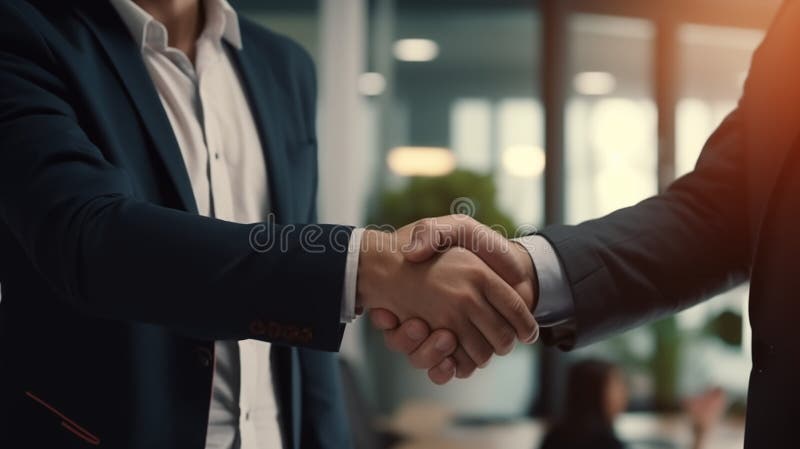Sealing the Deal: Successful Office Collaboration with Handshake ...