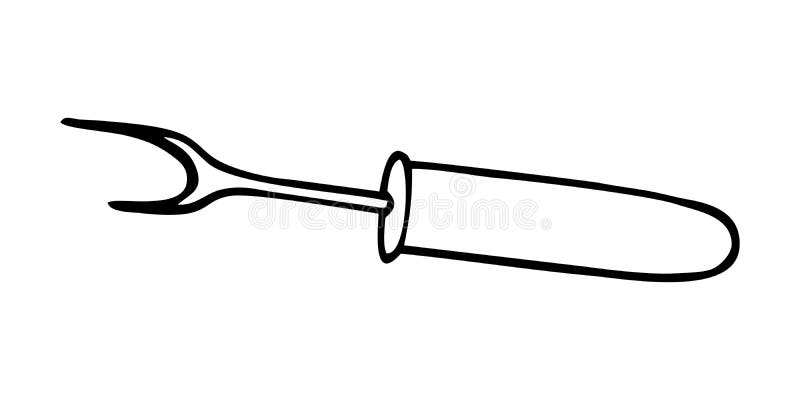 SEAM RIPPER THREAD in the STYLE of DOODLE Stock Illustration ...