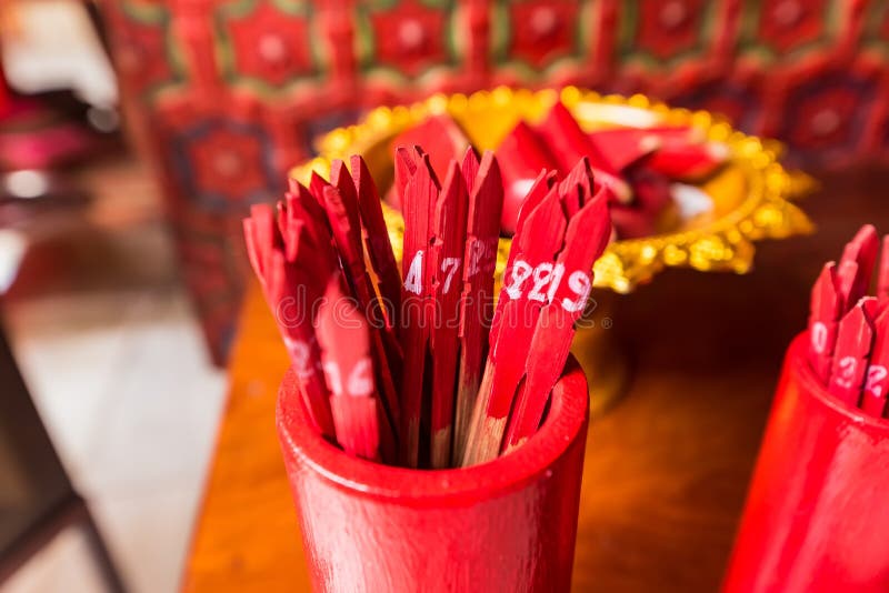 Seam-Si, Chi-Chi Sticks or Fortune Sticks, Shake for Future Fore. at ...