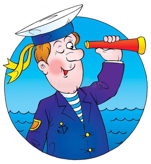 Seaman stock illustration. Illustration of cartoon, comics - 3034895