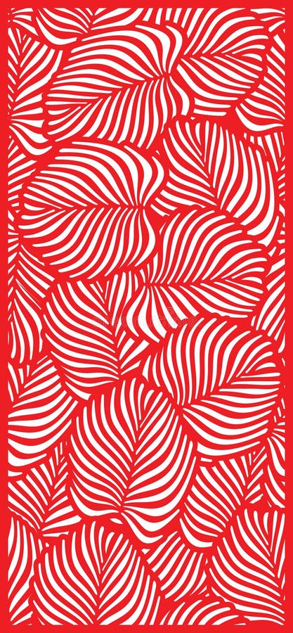 Seamles Islamic Leaf Pattern Vector Linework Fancey Designe Repeate ...