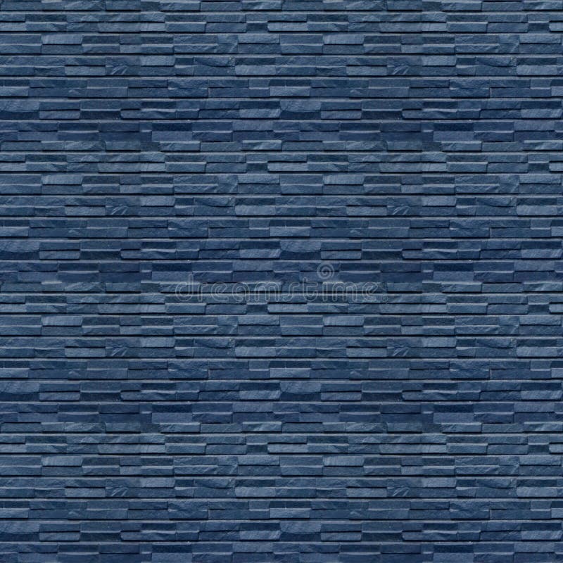 Seamles Pattern of Stone Blue Wall Panels Stock Photo - Image of ...